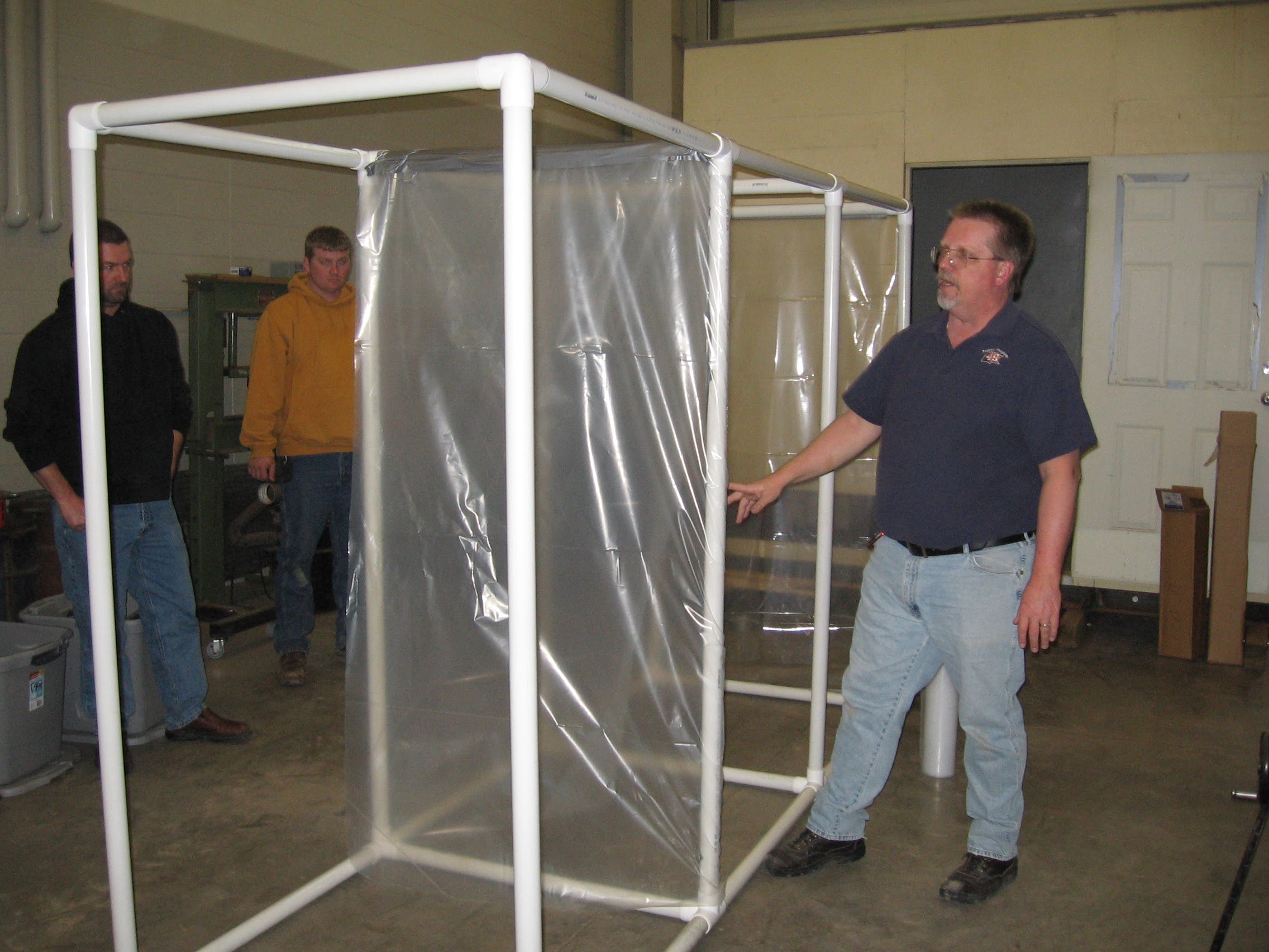 Asbestos Decon Unit – Local 49 Training Center