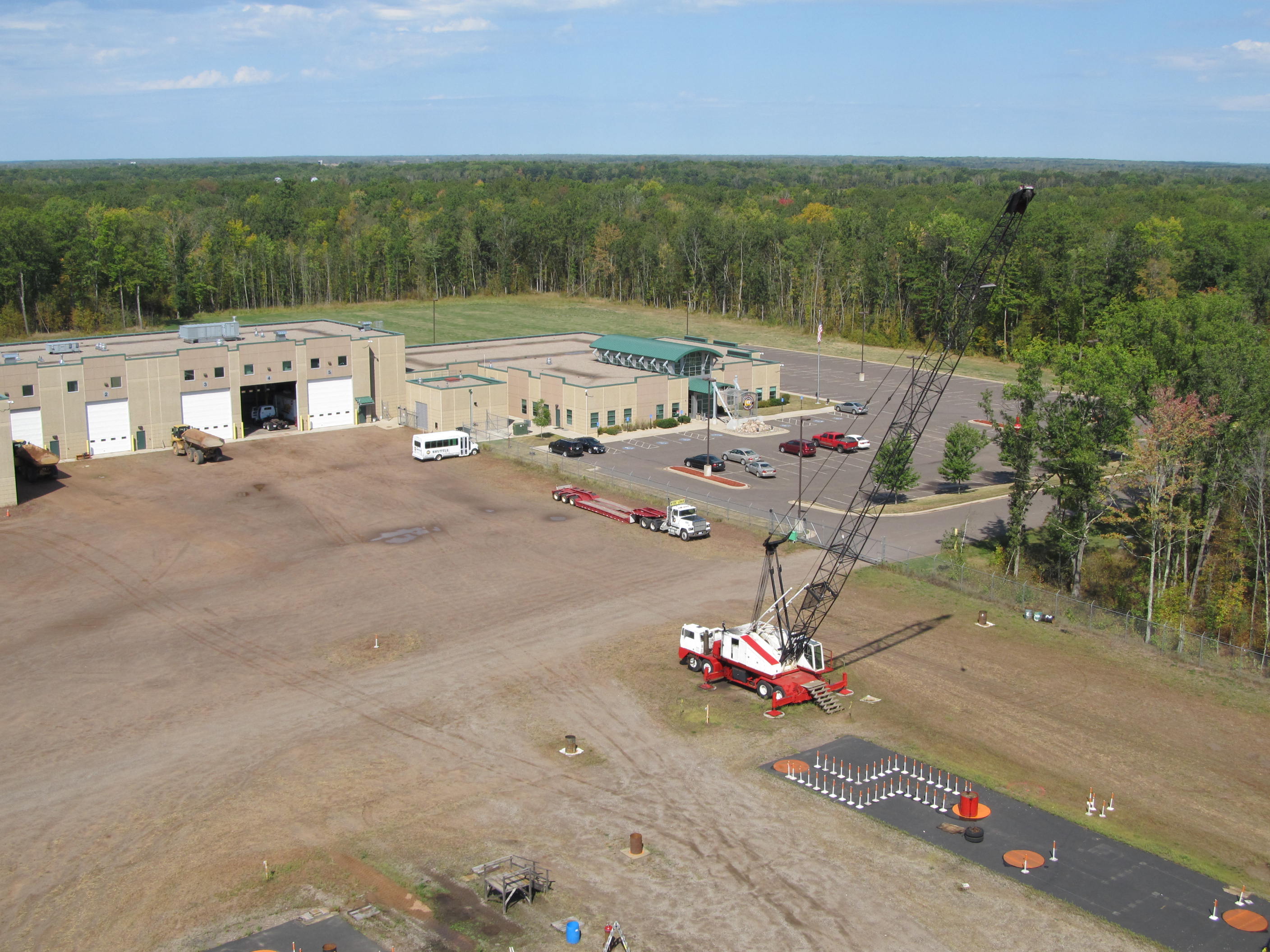 Training Center from Tower Crane – Local 49 Training Center